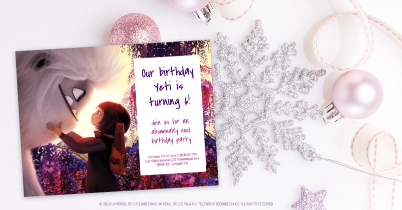 Abominable Film Frenzy & Smilebox, Animated Designs for Kids